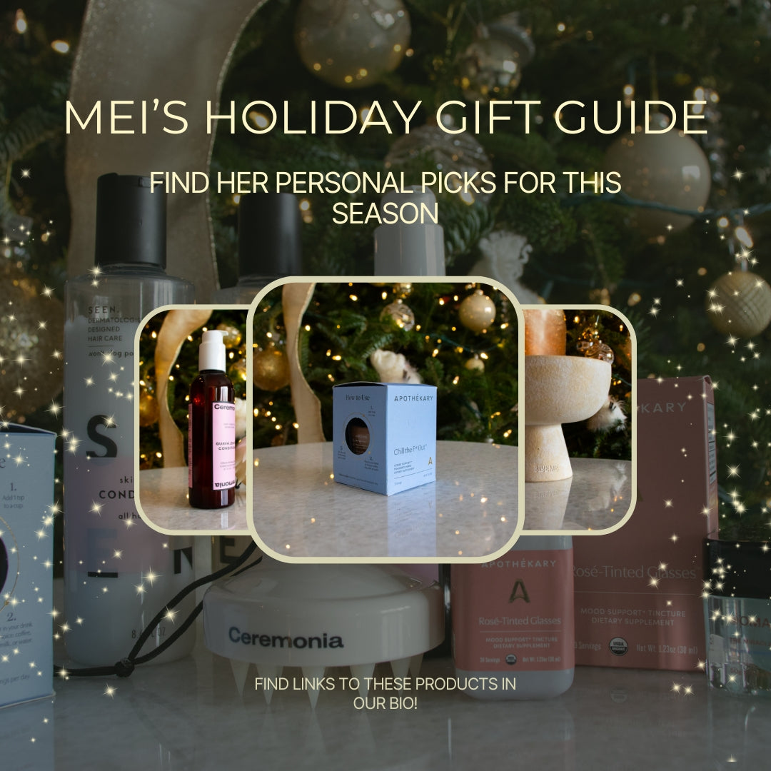 Mei's Holiday Gift Guide - Blueme
