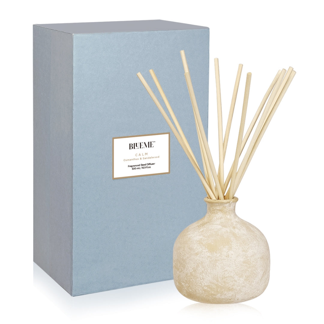Calm Refillable Diffuser Osmanthus & Sandalwood – Blueme